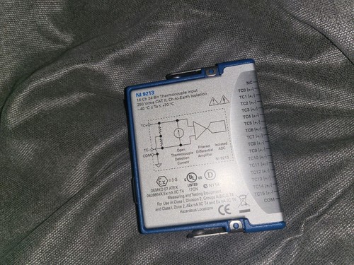 National Instruments NI 9213,16 ch, 24bit, Thermocouple Input Module ...