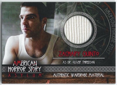 American Horror Story Asylum ~ COSTUME CARD C10 Zachary Quinto/Thredson ...