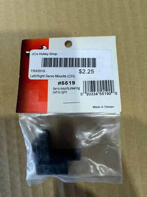 Traxxas 5519 Left & Right Steering Servo Mounts Jato NEW | eBay
