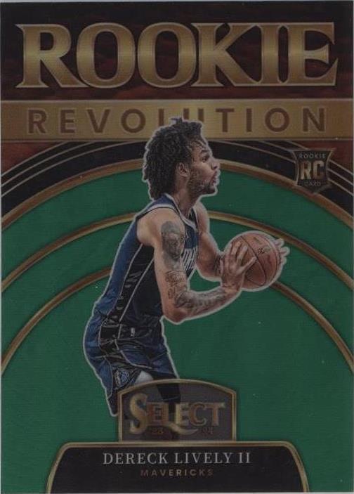 2023-24 Panini Select - Rookie Revolution Dereck Lively #7 Green Prizm ...