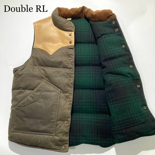 RRL Double RL Reversible Down Vest Men's Size M Used casual 202412R | eBay