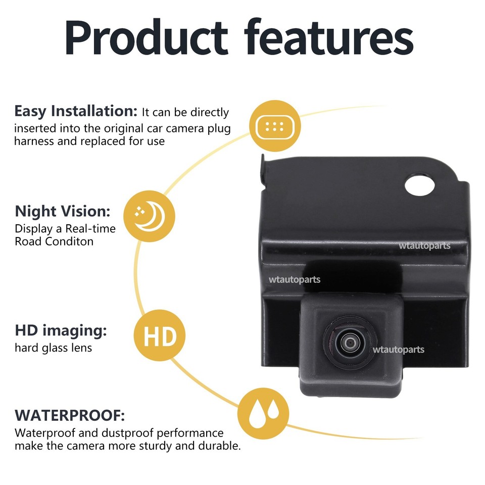 Rear view Backup Camera Reverse Camera For Toyota FJ Cruiser 2009-14 ...