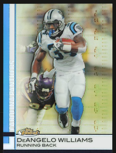 2009 Finest #19 DeAngelo Williams Gold Refractor /75 | eBay