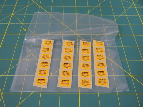 24 Temperature Indicating Stickers 320 Deg. P/N CD-160C NSN 6685-00-006 ...