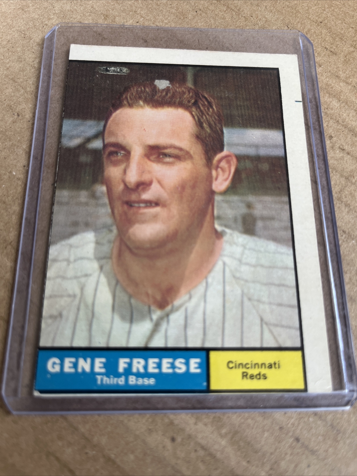1961 Topps Gene Freese #175 Cincinnati Reds Vintage Baseball Card (good ...