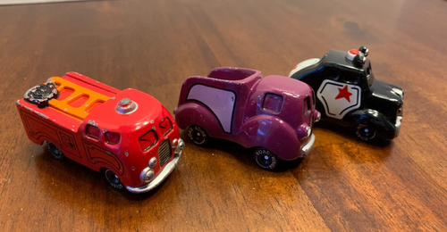 Vintage 1983 Hallmark Road Rovers lot (3) Fuzz Mobile, Fiery Fred ...