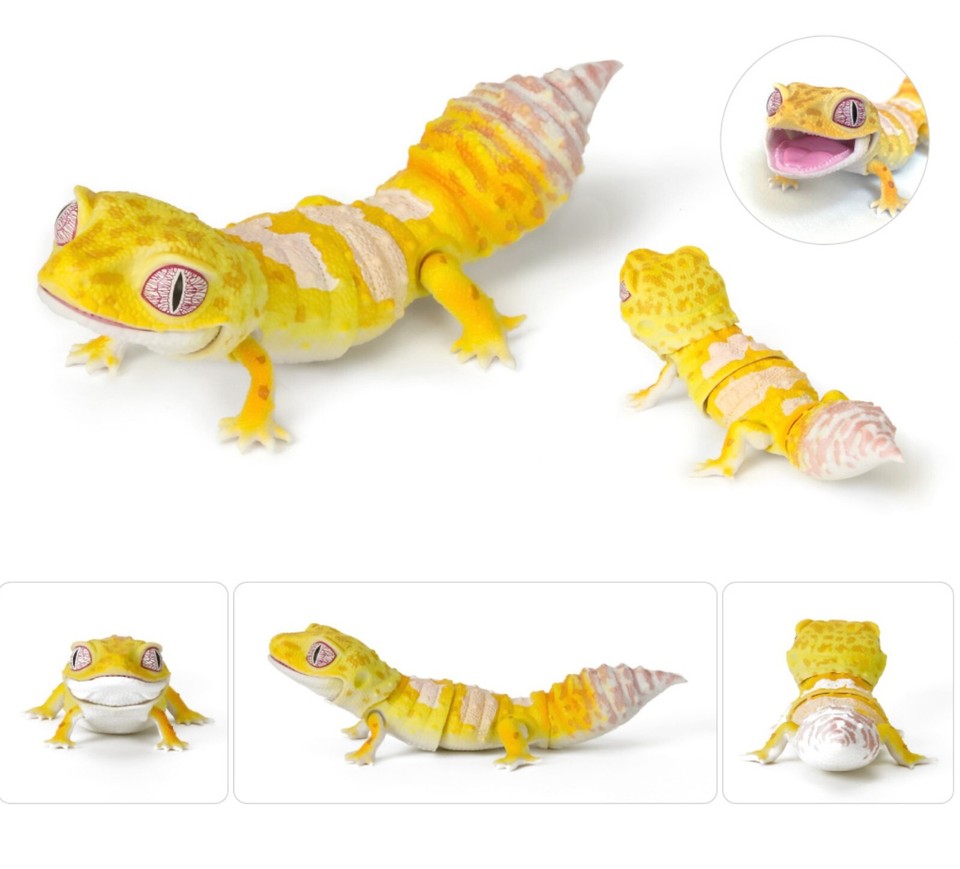 Bandai Gashapon Leopard Gecko Action Figure Selection | eBay