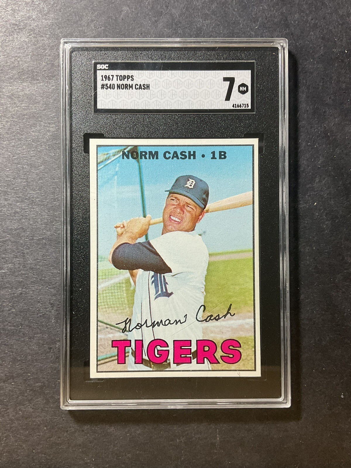 1967+Topps+-+High+%23+%23540+Norm+Cash for sale online | eBay
