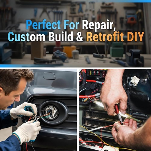 Factory 12V Dual Push Button Switch w/Lightbar/Driving Light For Toyota ...