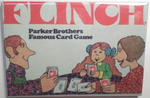Flinch Board Game Box 2"x3" MAGNET Refrigerator Locker Retro | eBay