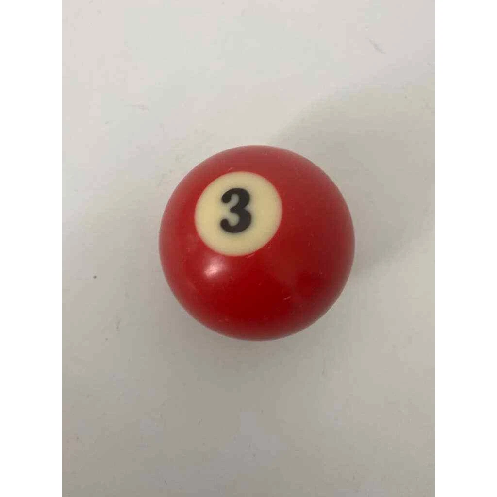 Single Pool Table Balls