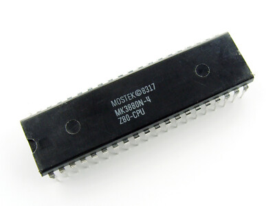 MK3880N-4 [1pcs] 4MHz Z80 CPU; DIP-40; Mostek | eBay