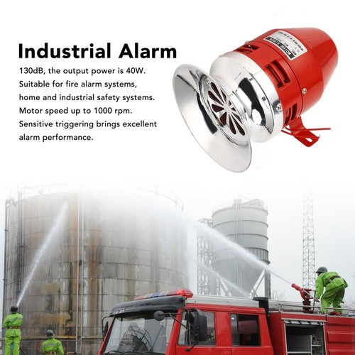 Industrial Alarm Security Siren 130dB 40W Emergency Warning Horn For ...