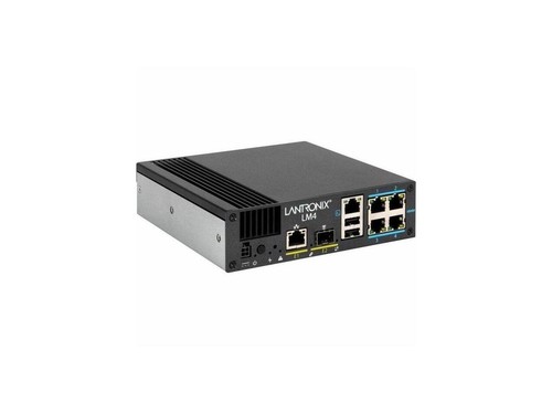 Lantronix LM4 Console Server 4-Port - 15.63 GB - Twisted Pair, Optical ...