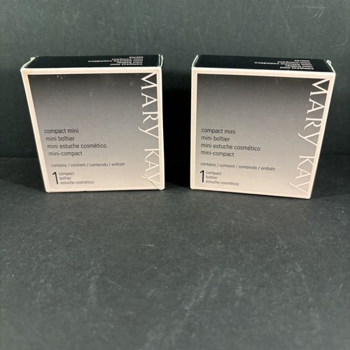 Mary Kay Compact Lot Includes 2 Mini #040752 and 6 #017362 Unfilled New ...