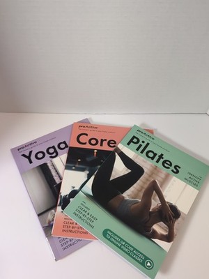 ProActive Workout Book Set – Pilates, Core & Yoga Guides w/ QR Video ...
