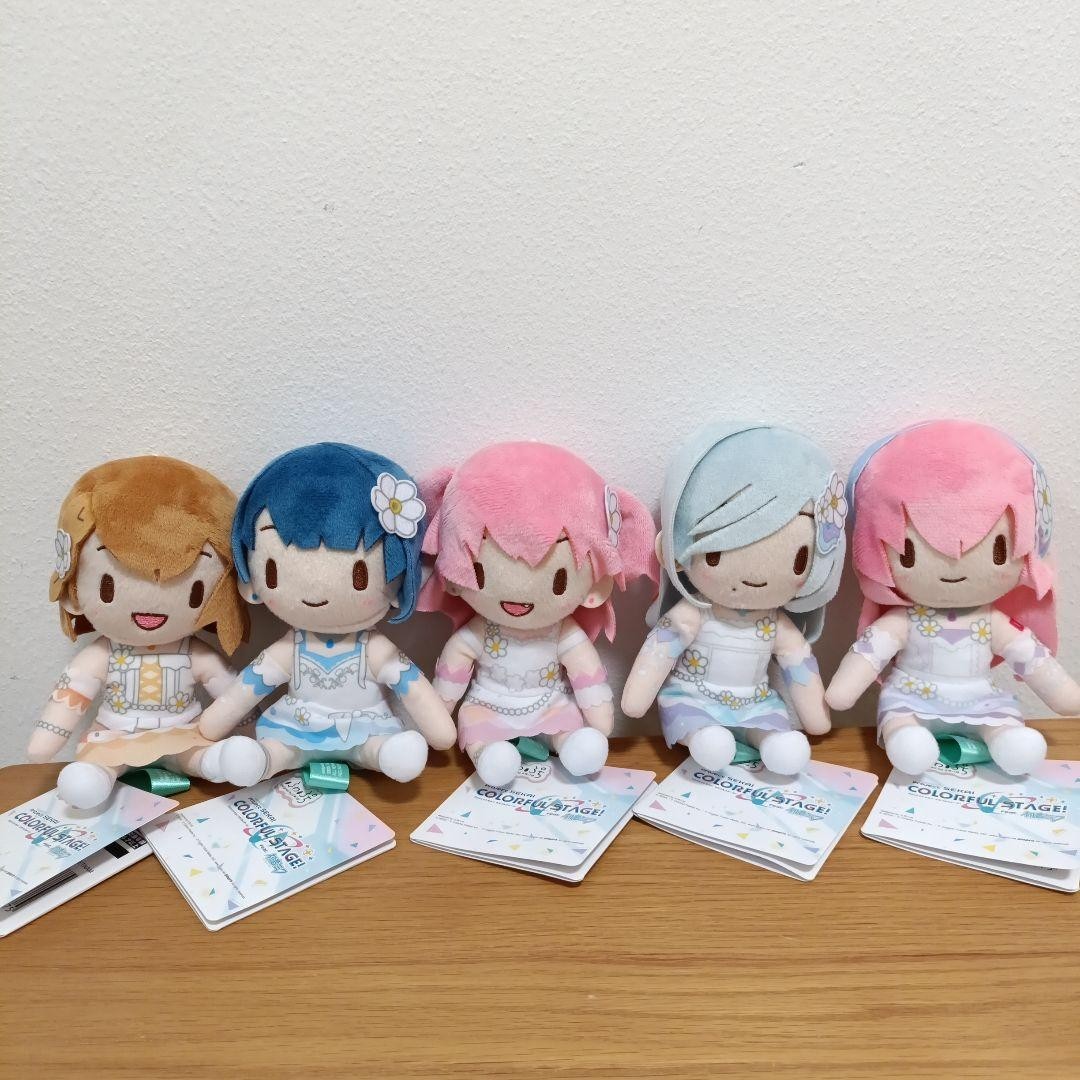 Project Sekai MORE MORE JUMP! Fuwapuchi Mini Plush Mascot Set ...