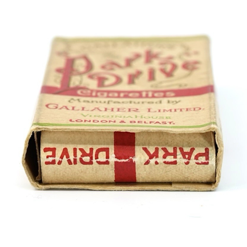Vintage Gallaher’s Park Drive Cigarettes Empty 10 Pack Packet - London ...