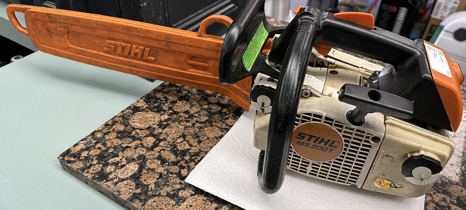 STIHL MS200T TREE CLIMBING CHAINSAW SAW | eBay