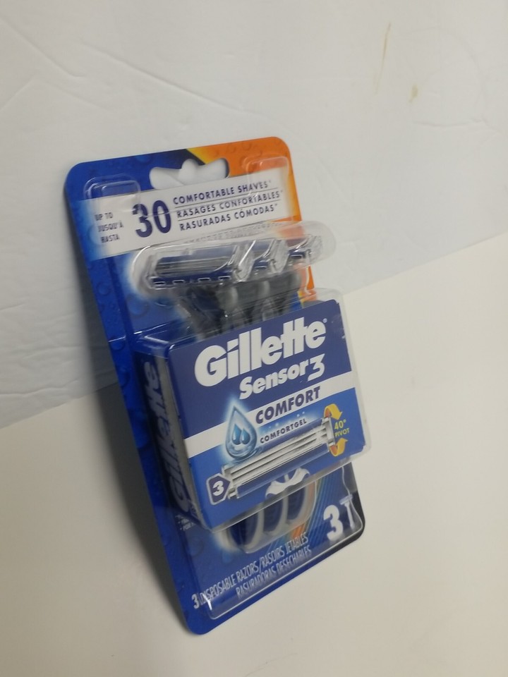 Gillette Sensor3 Men's Disposable Razor | eBay