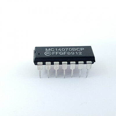 1 X MC14070BCP MOTOROLA INTEGRATED CIRCUIT. RC132CU69F060525 | eBay