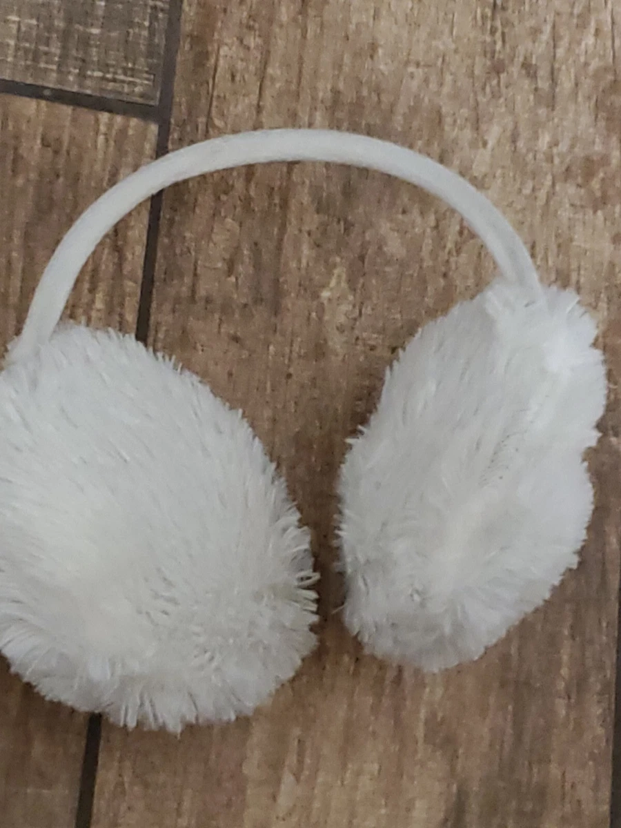 White Fluffy Ear Muffs