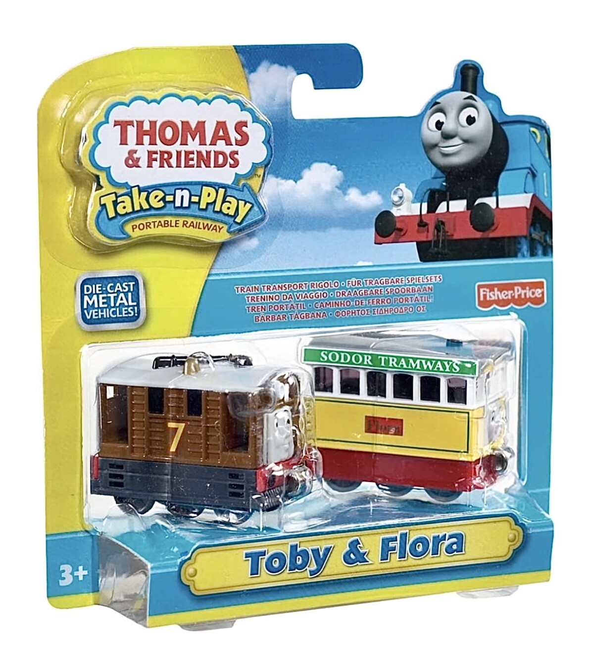 Thomas & Friends Take n Play Toby & Flora (Very Rare 2009) BRAND NEW in ...