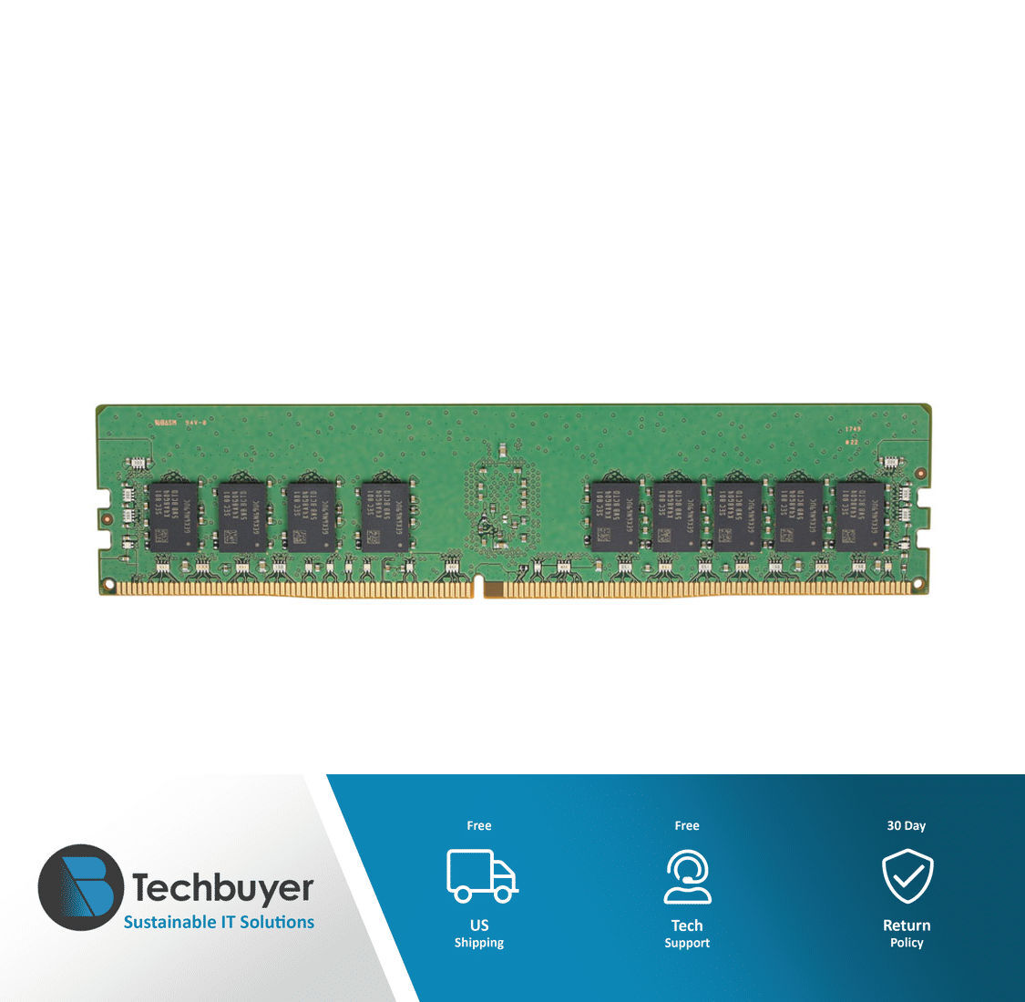 Cisco 16GB PC4-21300V 1Rx4 Server Memory DIMM 2666MHz DDR4 - UCS-MR ...