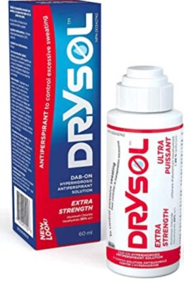 Drysol Extra Strength Dab-On 20% Anti-Perspirant excess sweating 2.02 ...