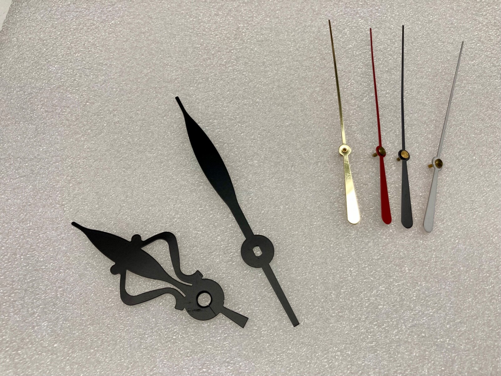 Fancy Clock Hands for Standard 'I' Battery Movements + Second Hand ...