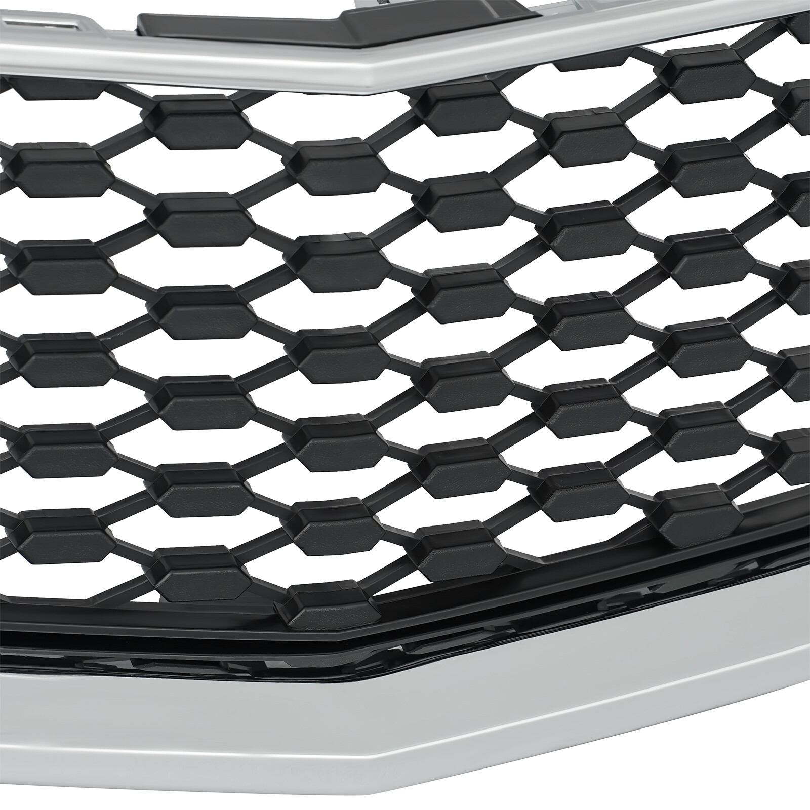 For 2010-2015 Chevrolet Equinox Front Lower Grille Chrome Shell Black ...