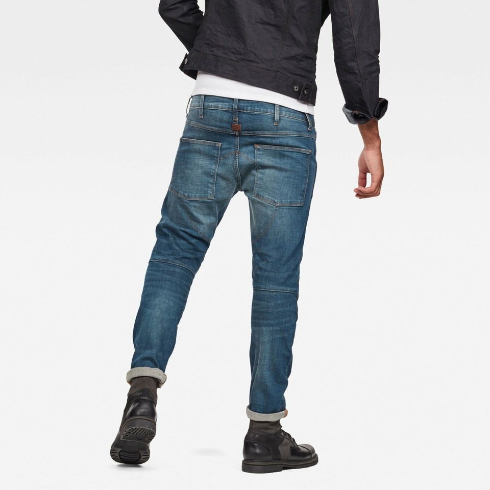 New G-Star Raw 5620 3D Slim Jeans Medium Blue 28x30 gstar g star denim ...