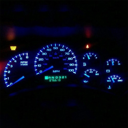 Dash Cluster Gauge WHITE SMD LED LIGHT BULB KIT Fit 95-98 Toyota ...
