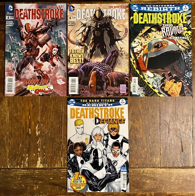 DEATHSTROKE 7-Issue Lot | NEW 52! REBIRTH! | Daniel/Priest DC ACTION ...