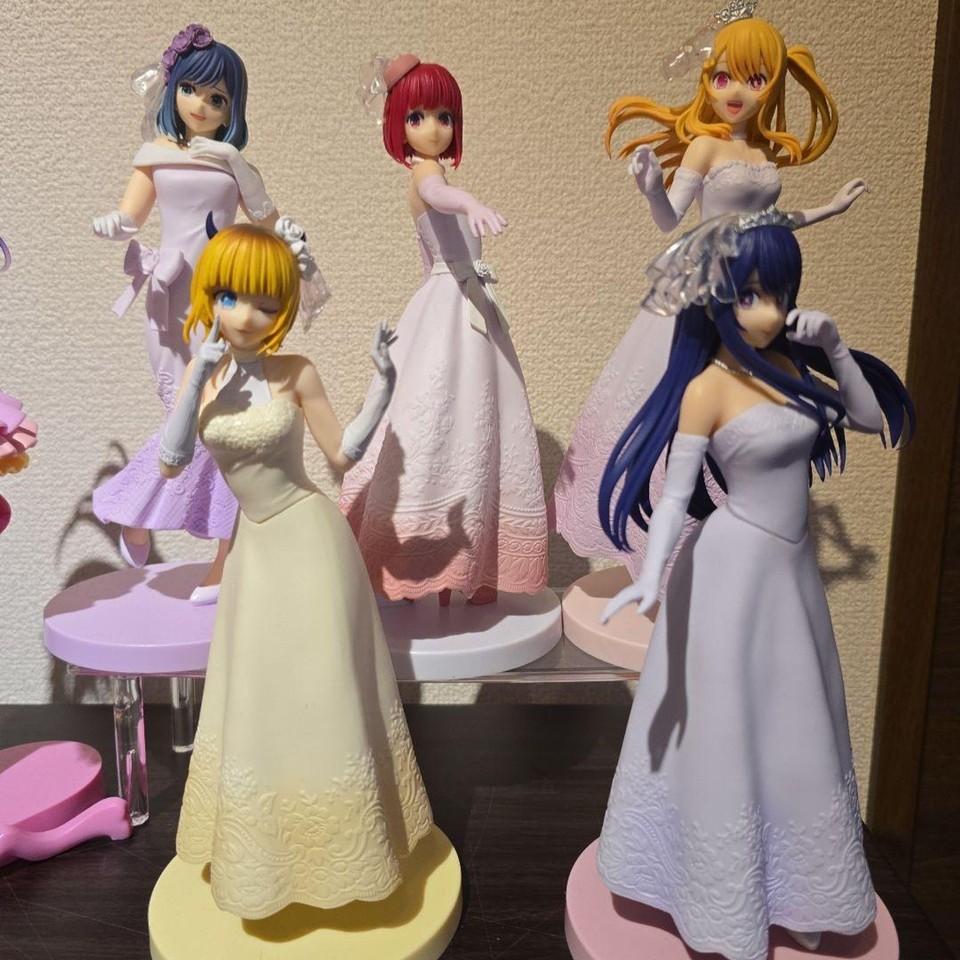 Oshi no Ko Prize Figure 10 Figure Set - Arima Kana, Hoshino Ai, Ruby & Aqua | eBay