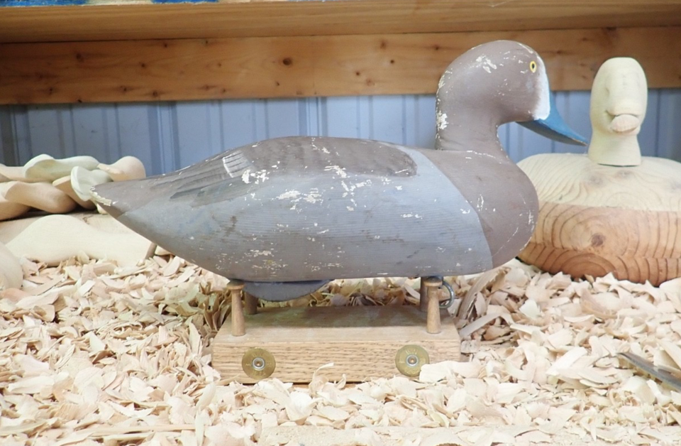 Capt. Harry Jobes Blue Bill Gunning Decoy | eBay