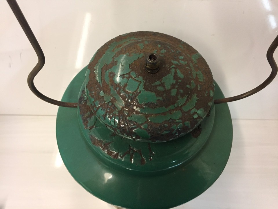Vintage Coleman 236 Major Lantern Made in Canada April 1948 Nickel ...