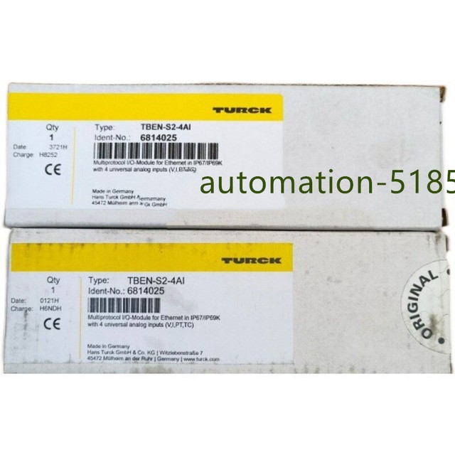 Turck TBEN-S2-4AI Compact Multiprotocol I/O Module for sale online | eBay