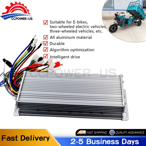 US New 96V 1500W Electric Bicycle Scooter Brushless DC Motor Speed ...