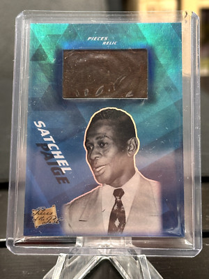 2021 PIECES OF THE PAST SATCHEL PAIGE FIELDING GLOVE RELIC | eBay