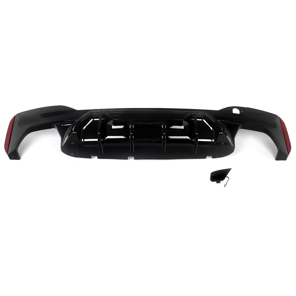 M Competition Style Quad Tips Rear Diffuser For BMW G30 530i 530e 540i ...