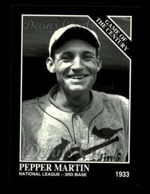 1993 Conlon #680 Pepper Martin 1933 All-Star Game Cardinals 8 - NM/MT ...