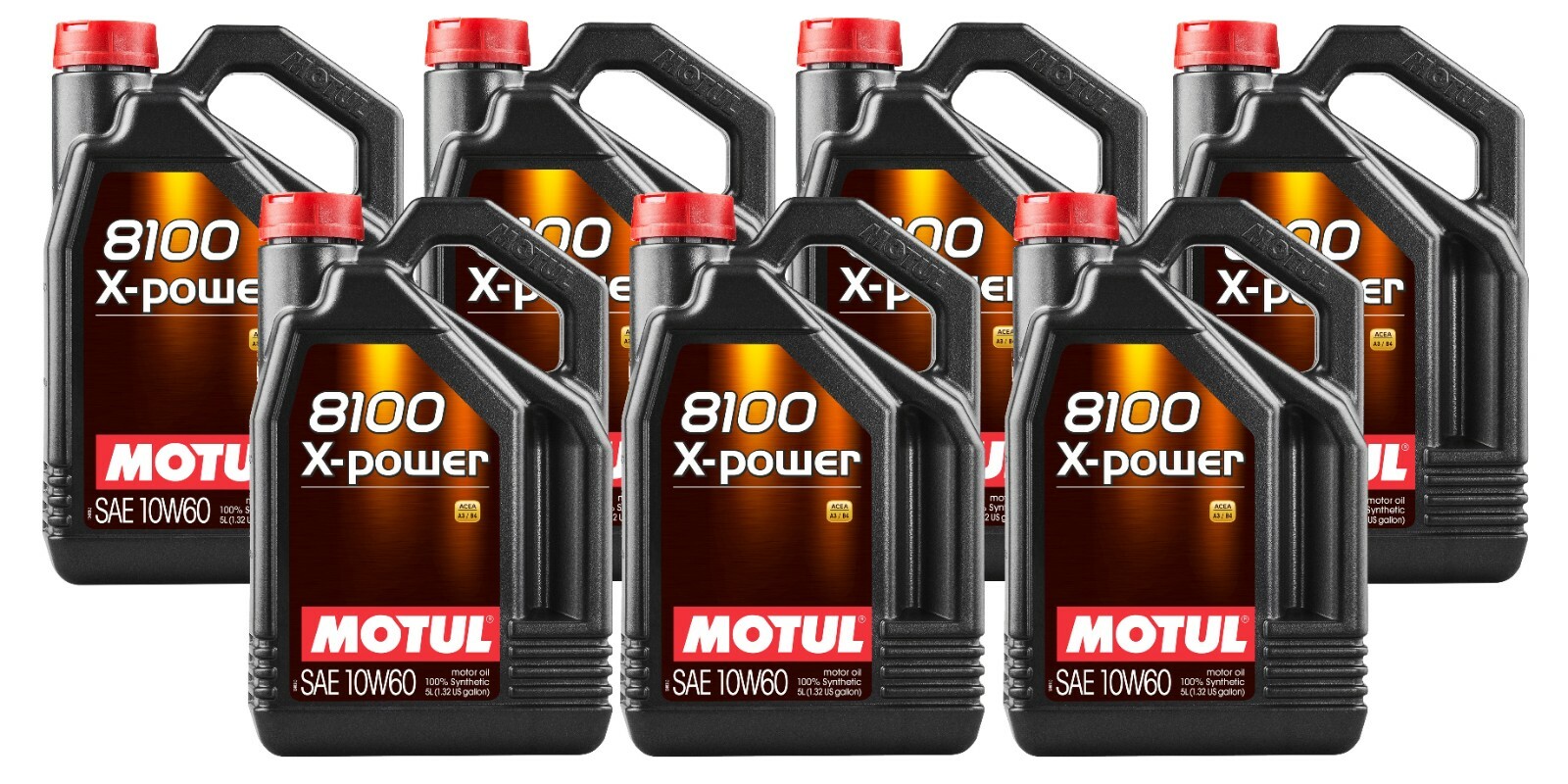 Motul 8100 X-POWER 10W60 - 35 Liters - Fully Synthetic Engine Motor Oil ...