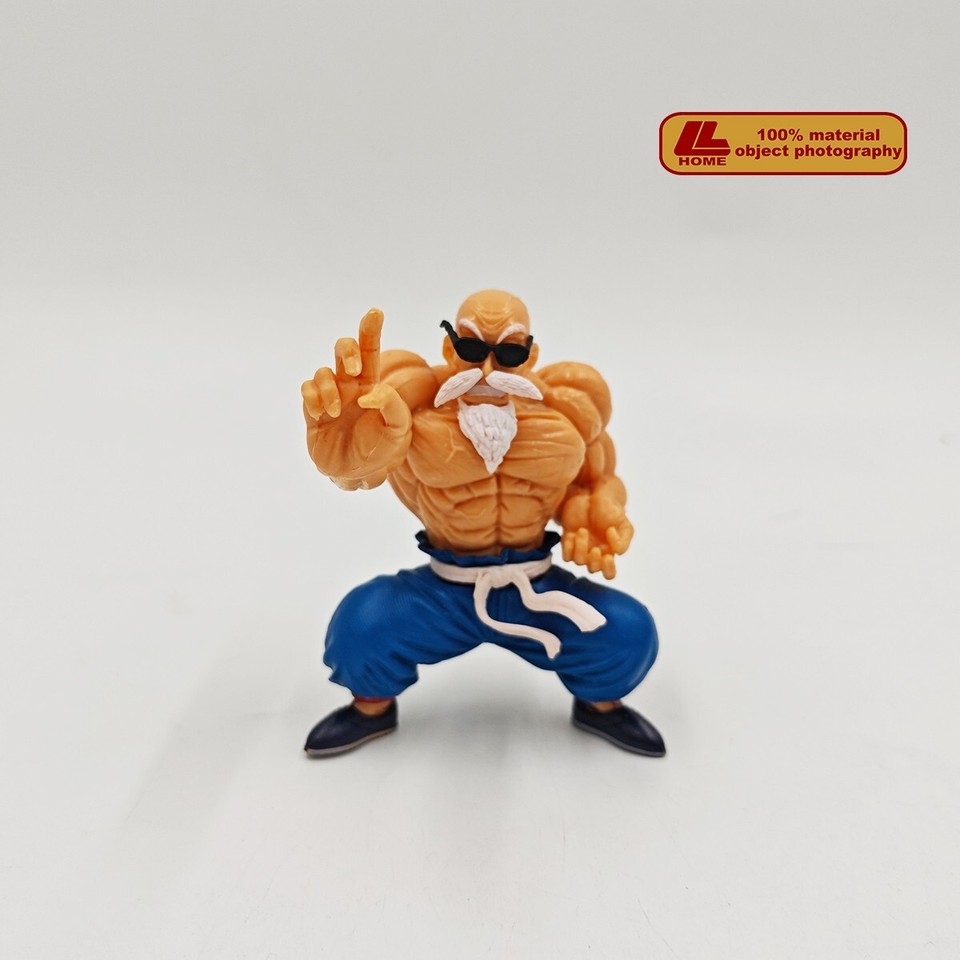Anime Dragon Ball Z Master Roshi Muscle Heyday & Slight 2pcs Figure Toy ...