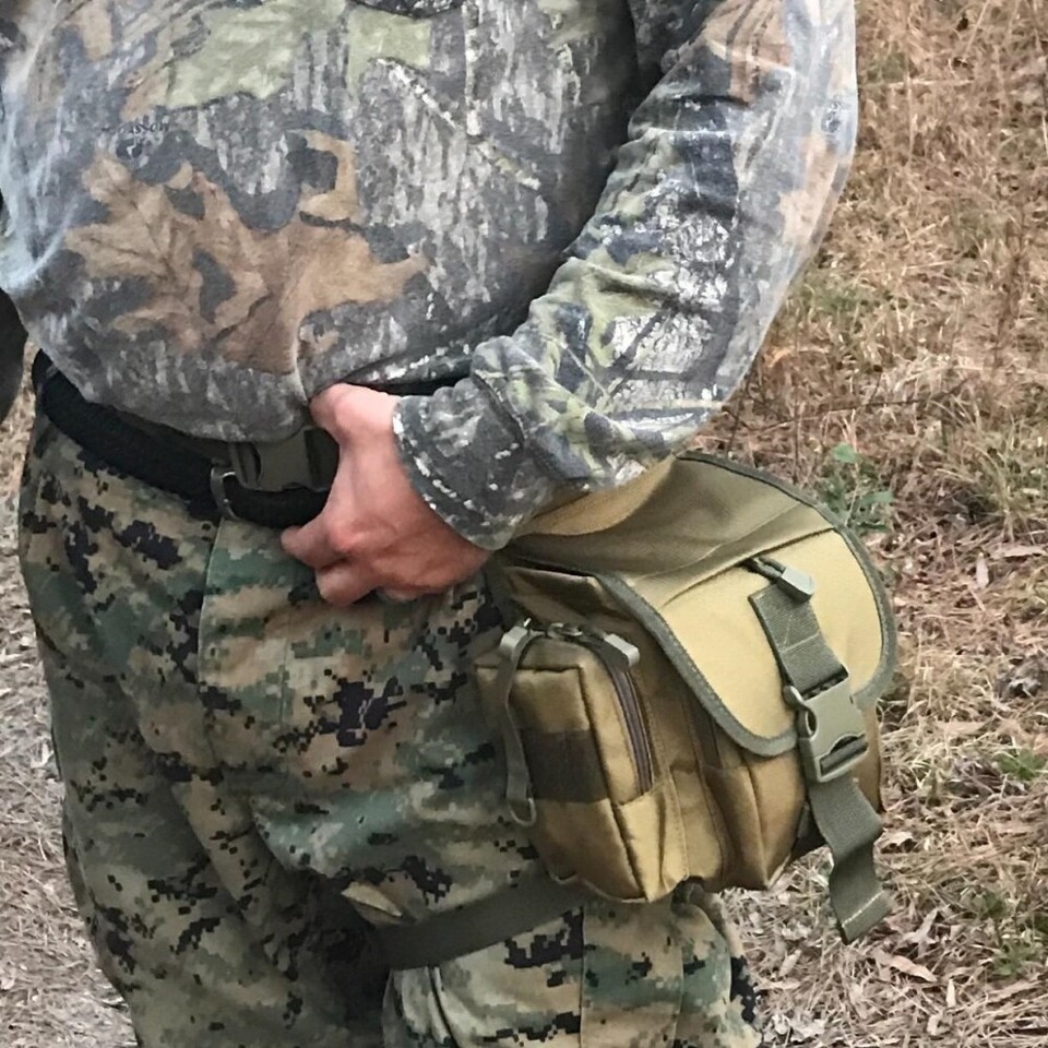 Tactical Hard Shell Drop Leg Bag Military Tool Thigh Pack Utility Waist ...