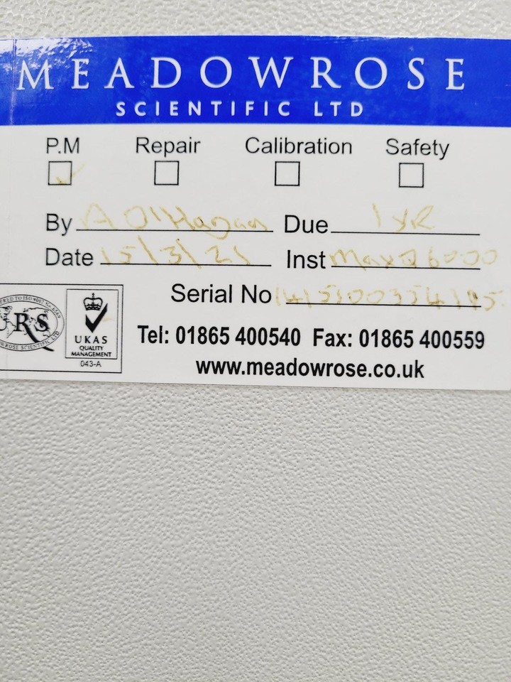 Thermo Scientific MaxQ 6000 Incubator Shaker Model SHKE6000-1CE Lab | eBay