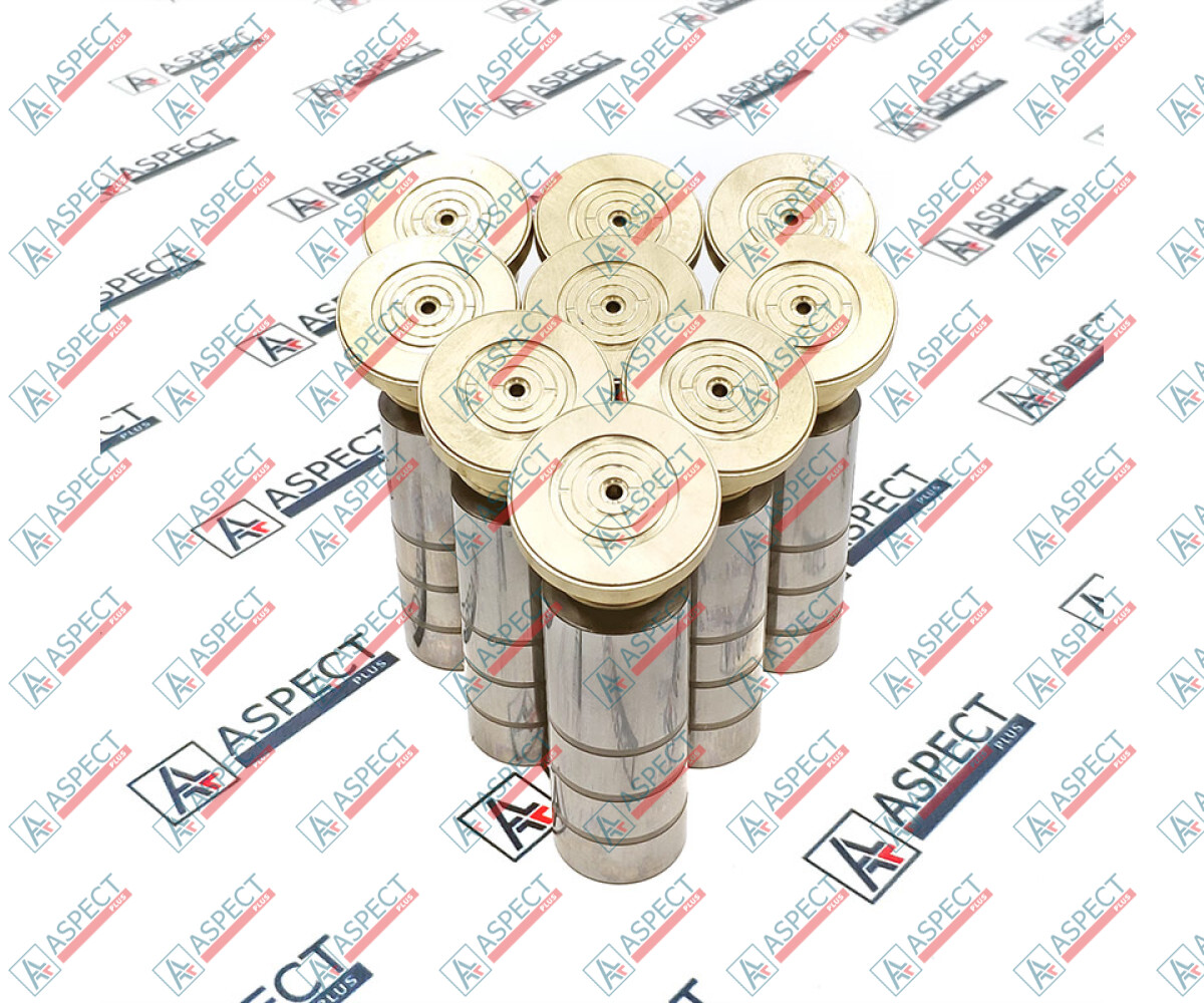 Nabtesco TM40VC, GM35VA, GM30H, GM38H Piston shoe XKAH-01045 Set of 9 ...