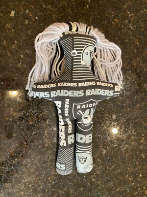 Homemade NFL Oakland Raiders Dammit doll plush stuffed animal 11" | eBay