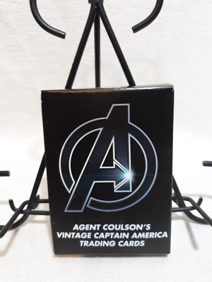 Avengers Agent Coulson’s Vintage Captain America Trading Cards EF ...