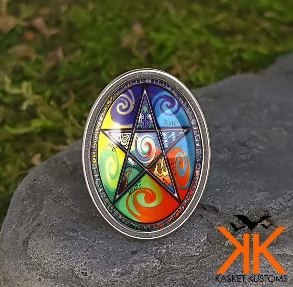 Wiccan Pentagram Elements